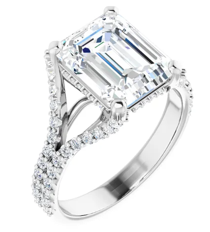 The Alexandra Engagement Ring – Diamonds on Diana